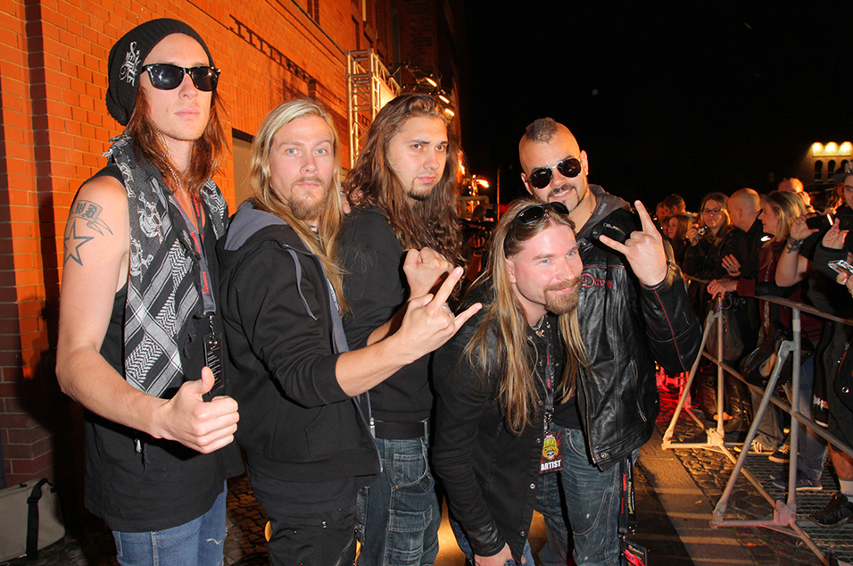 Frontman of Swedish metal band Sabaton loses bet and walks 320 miles to ...