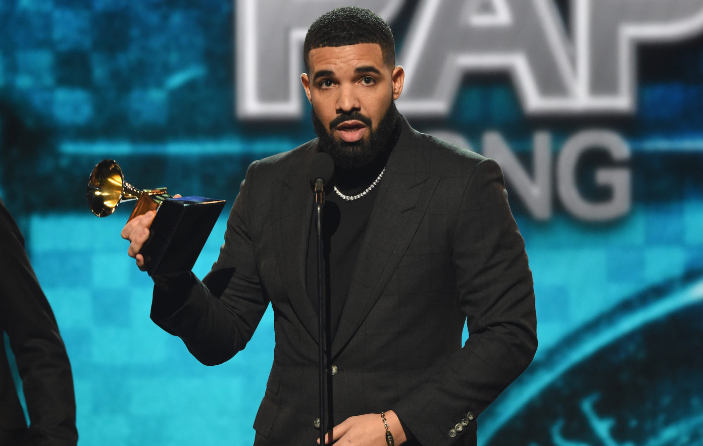 Grammys say Drake's speech was finished before mic was cut