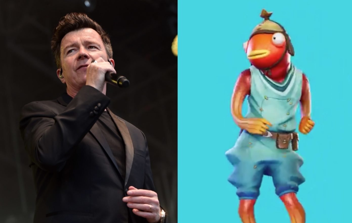 'Fortnite' now has a Rick Astley 'Never Gonna Give You Up' emote