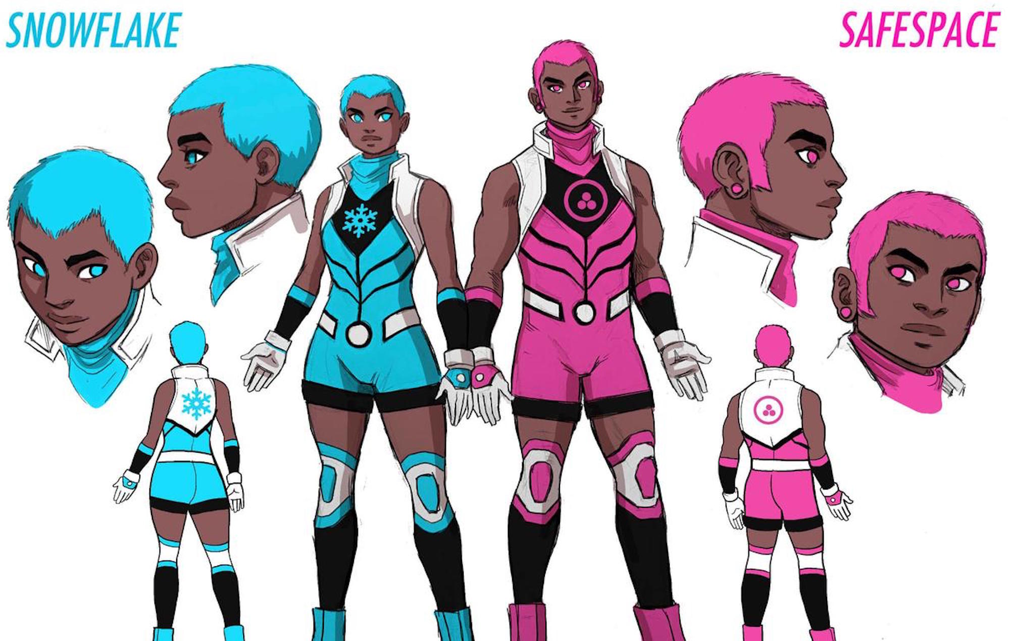 Marvel have announced their first non-binary superhero, Snowflake