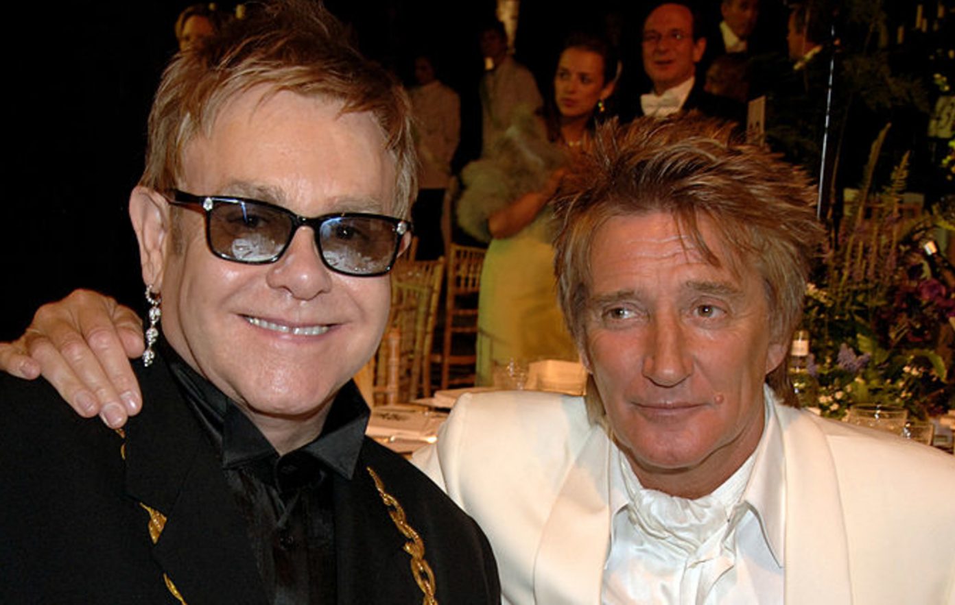 Elton John says Rod Stewart had "a fucking cheek" to lecture him about ...