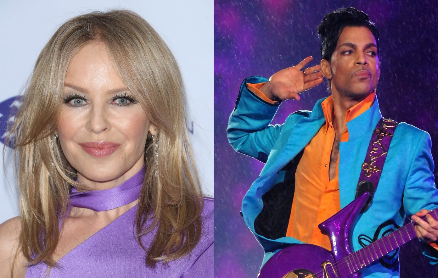 Kylie Minogue says she nearly recorded a song with Prince
