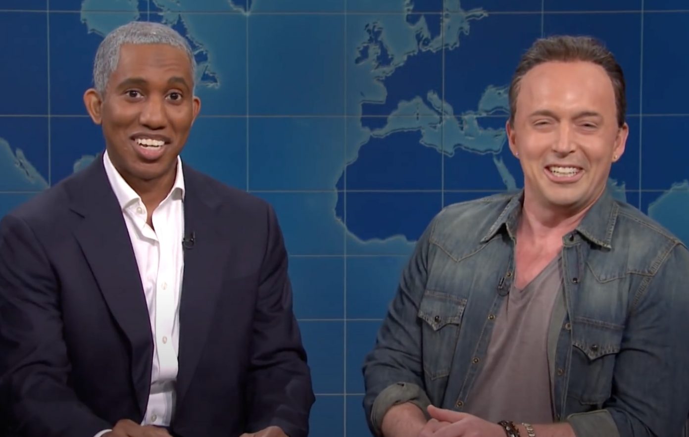 Watch Bruce Springsteen and Barack Obama's podcast parodied on 'SNL'