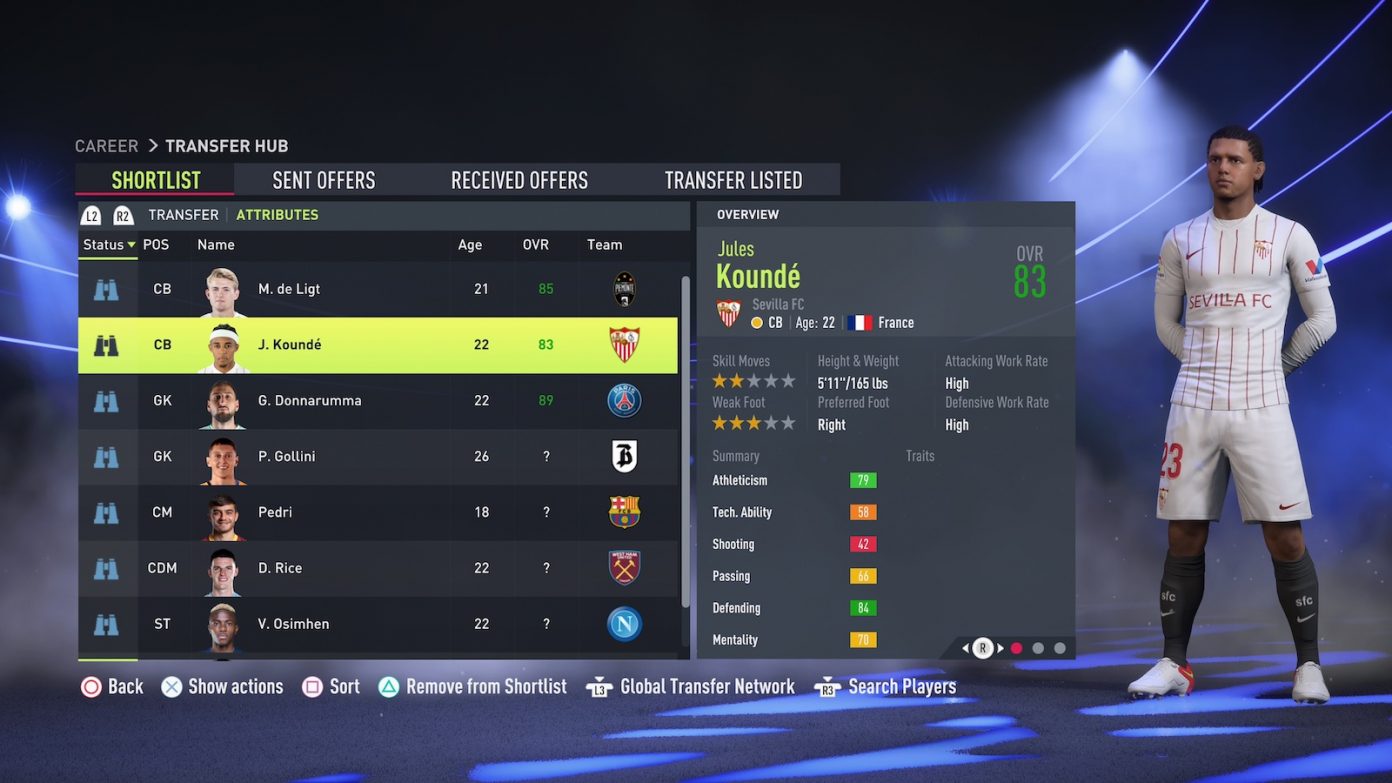 'FIFA 22': The best defenders in Career Mode