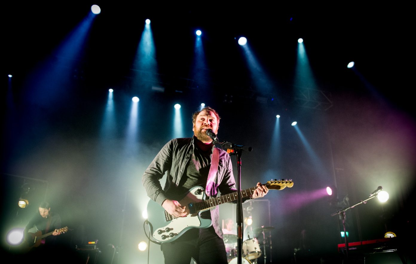 Memorial bench honouring late Frightened Rabbit frontman Scott ...