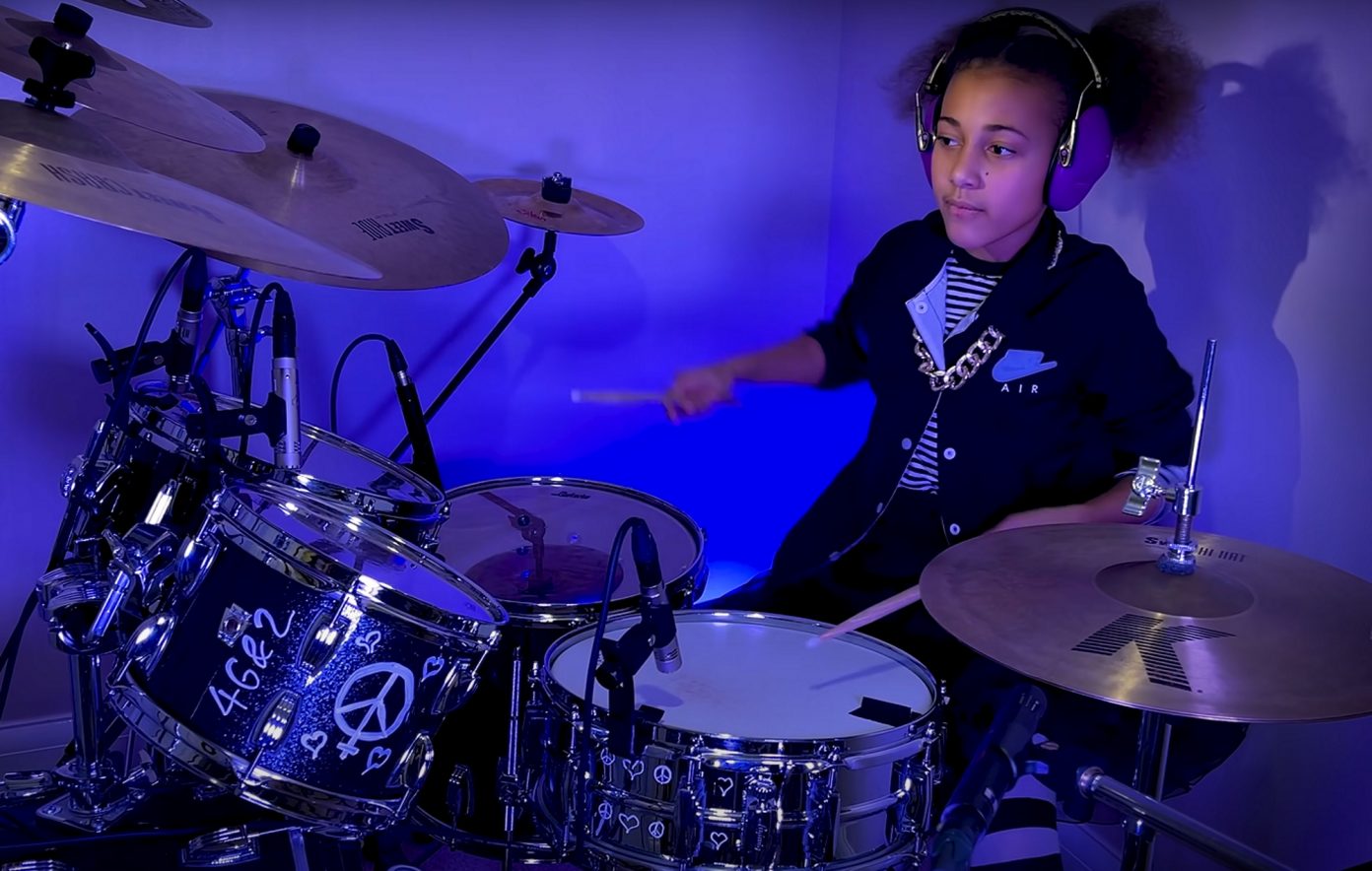 Nandi Bushell shares her "most challenging drum cover" of Tool's 'Forty ...