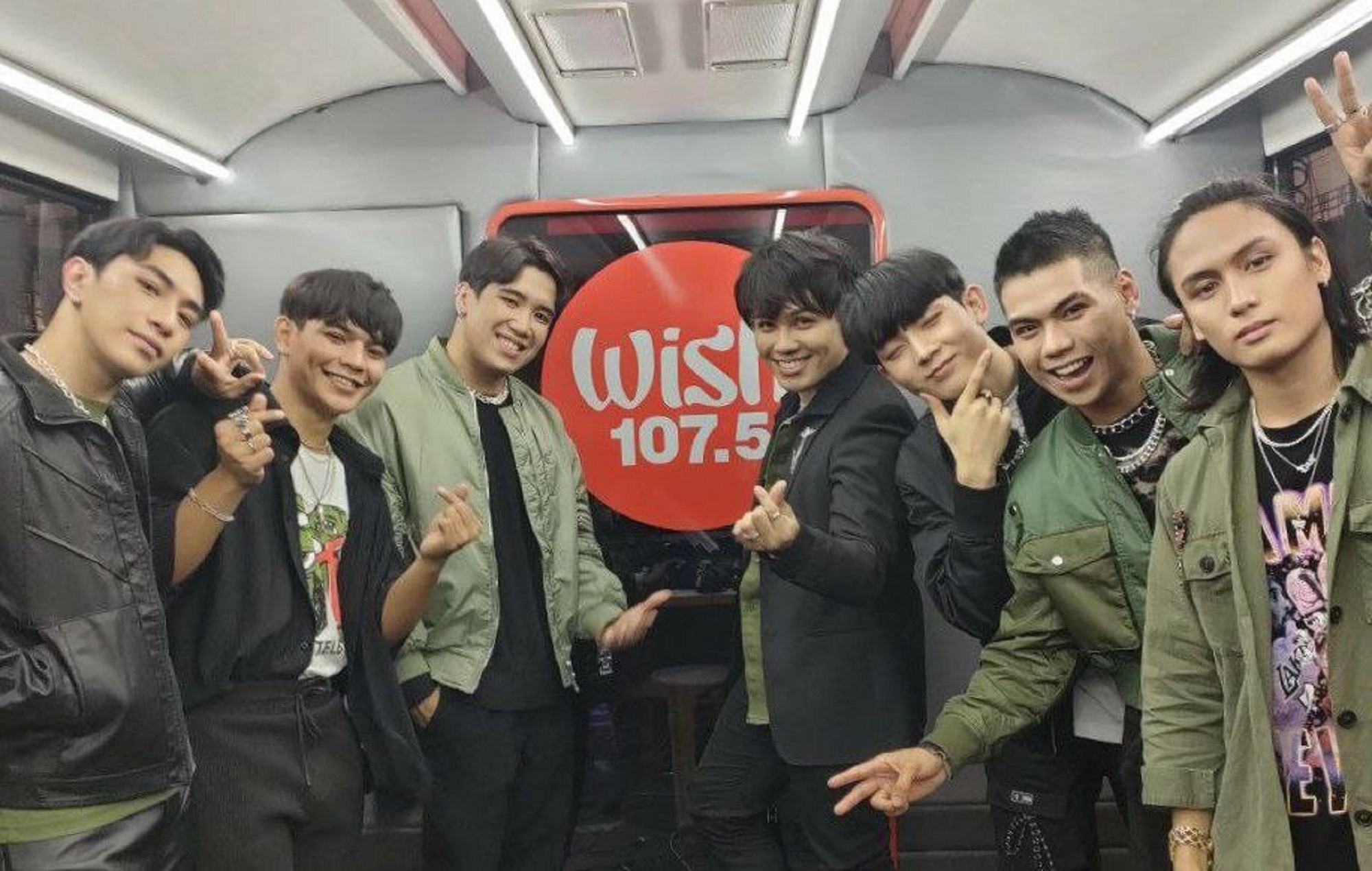 Watch 1ST.ONE perform new single ‘Shout Out’ on the Wish 107.5 bus