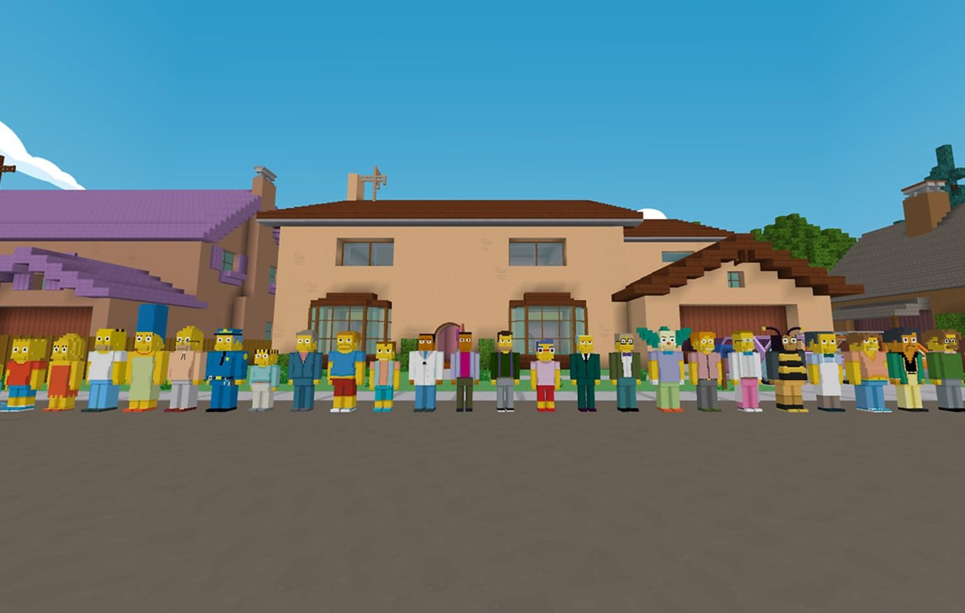 Team of ‘Minecraft’ players recreate 'The Simpsons' hometown Springfield