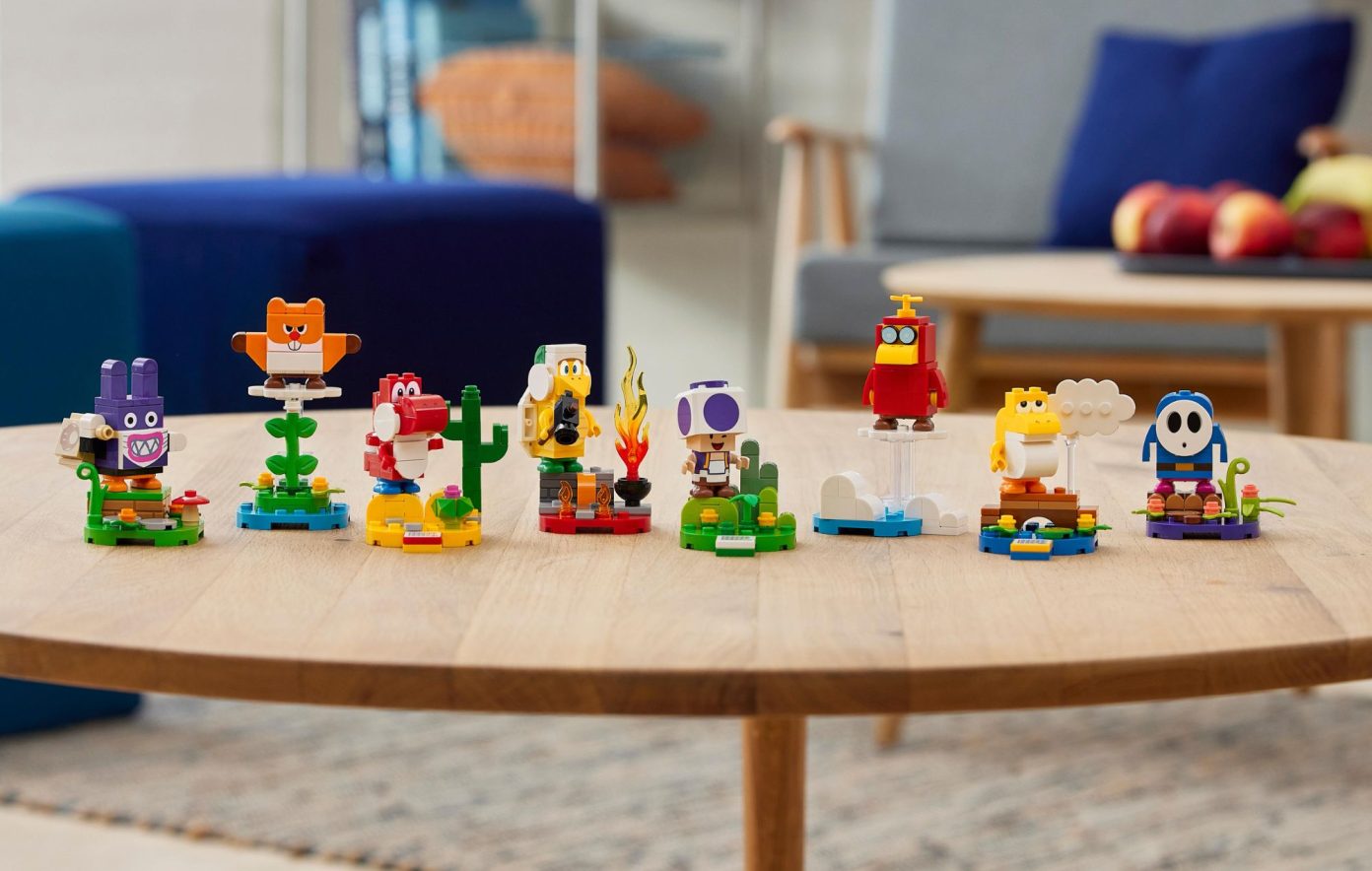Lego is releasing eight new 'Super Mario' themed character packs