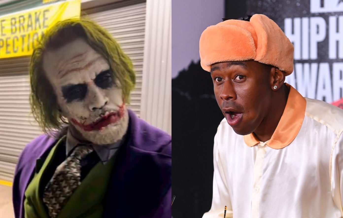 Diddy "hijacks" Halloween as Heath Ledger’s Joker – bumps into Tyler ...