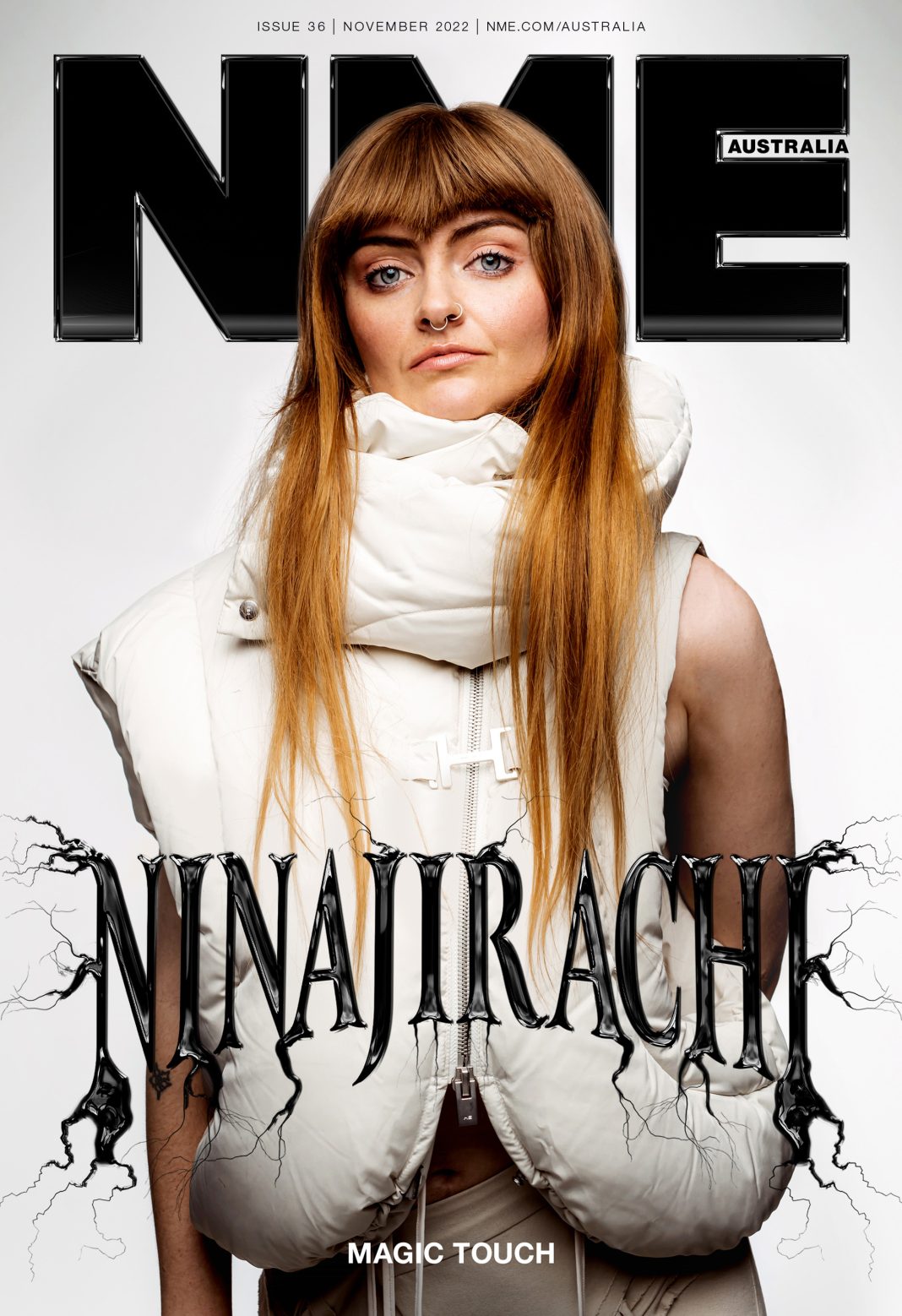 Ninajirachi covers the November 2022 issue of NME Australia