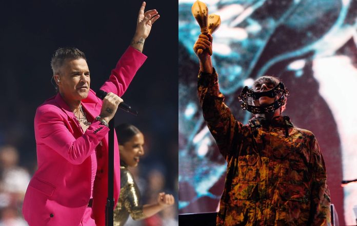 Robbie Williams says that Liam Gallagher's personality is "vital"