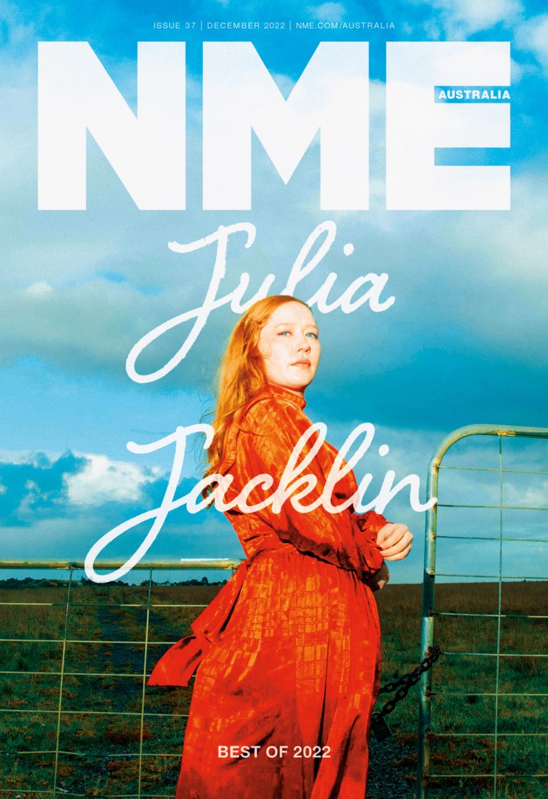 Julia Jacklin covers December 2022 issue of NME Australia magazine