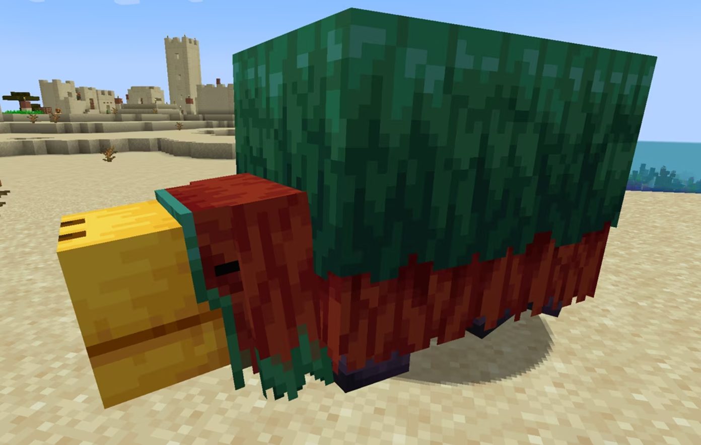 'Minecraft' reveals first look at adorable fan-voted sniffer mob
