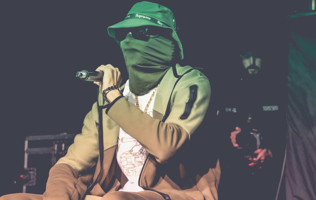 Meekz live in London: masked rap star steps into the spotlight