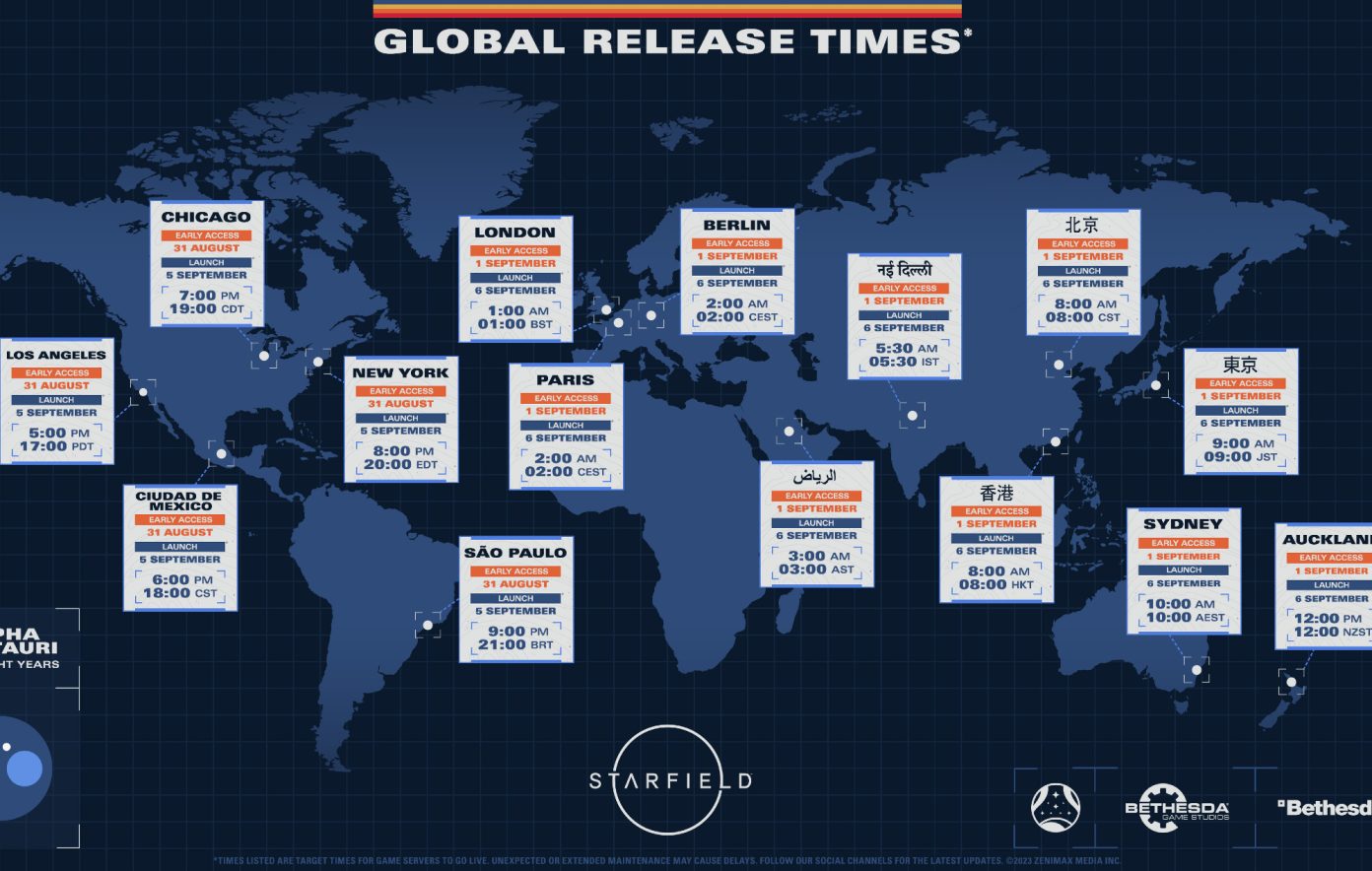 'Starfield' release date: here's when it launches in your timezone