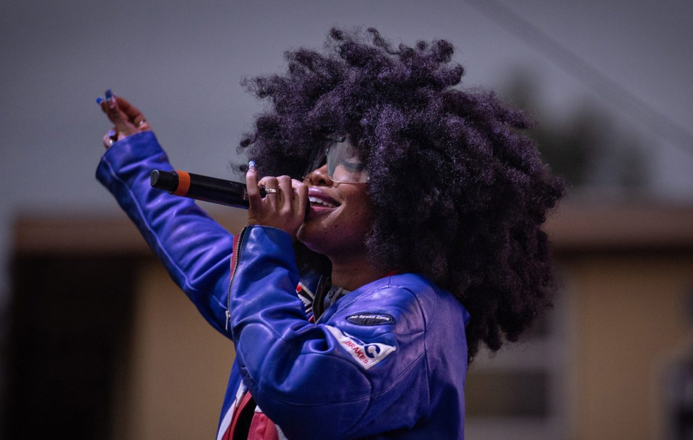 Watch SZA perform unreleased song 'DTM' for Apple Live