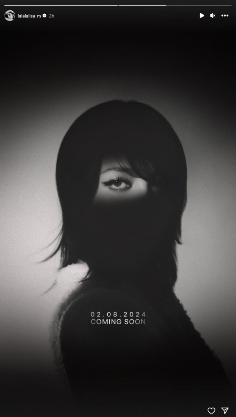 BLACKPINK's Lisa drops cryptic "coming soon" teaser on IG