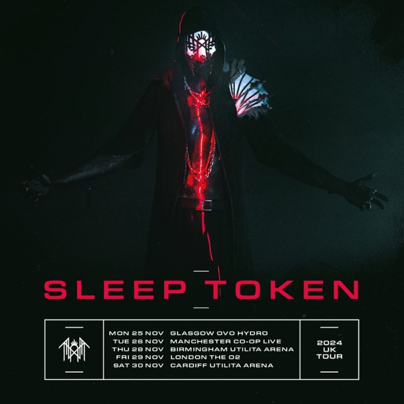 Sleep Token announce huge 2024 UK arena tour