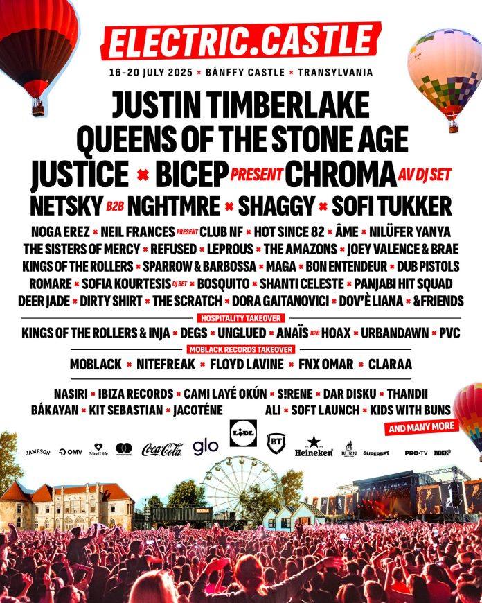 Queens Of The Stone Age, Bicep, Justin Timberlake lead Electric Castle 2025 line-up in Transylvania