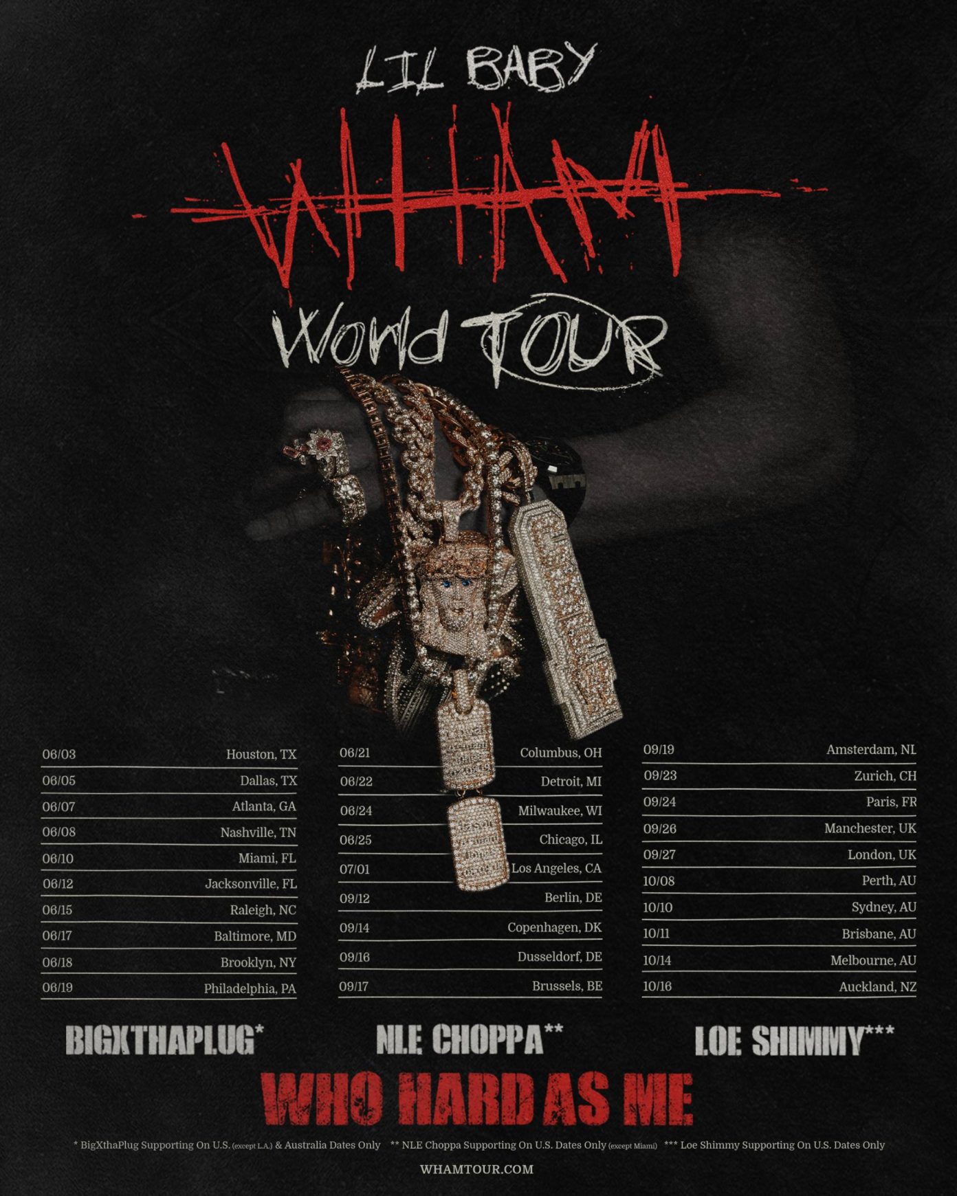 Lil Baby announces 2025 'Wham' arena tour – with dates in UK, Europe ...
