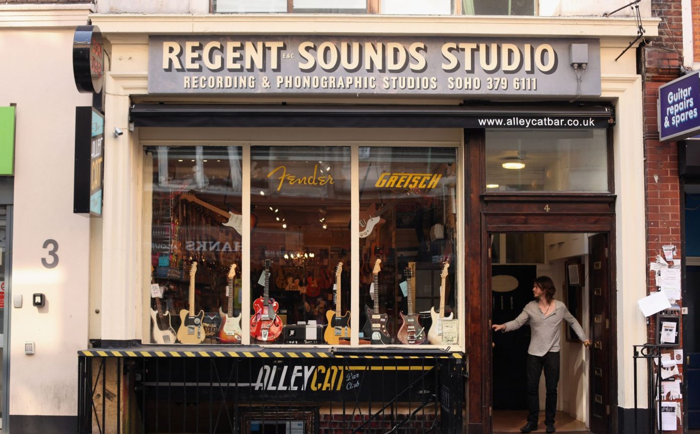 London's Tin Pan Alley The Regent Sounds recording studio used by David ...