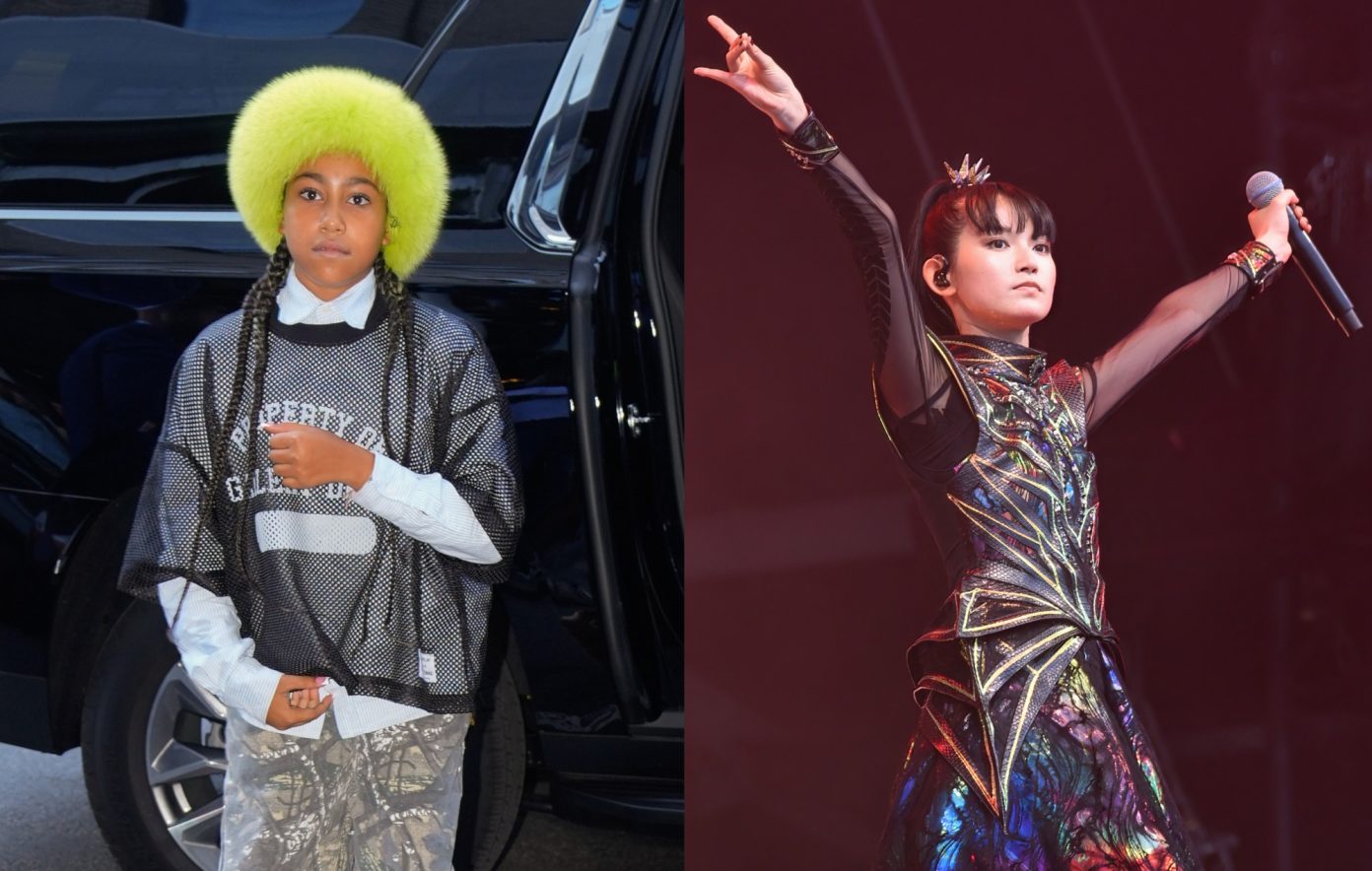 Kanye West's daughter North West has dressed up as BABYMETAL for halloween